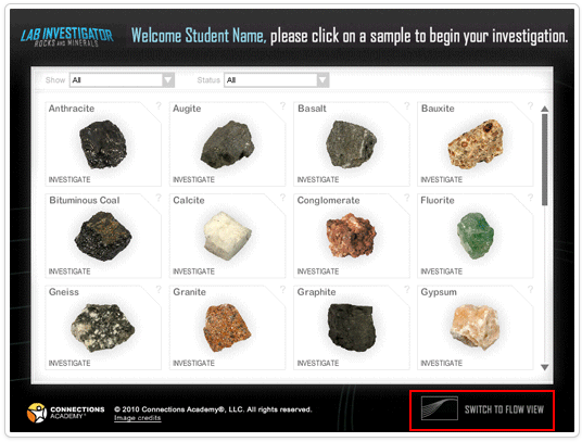 Lab Investigator: Rocks and Minerals