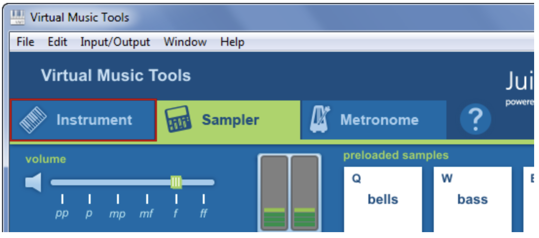 Virtual Music Tools: Using Instruments