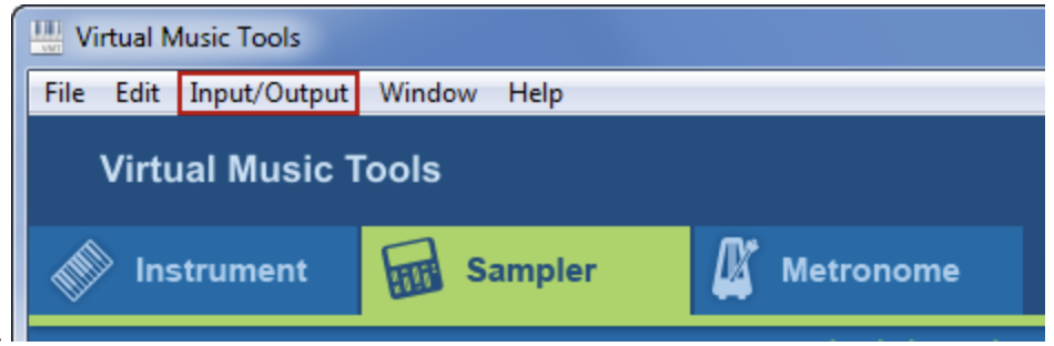 Virtual Music Tools: Sampling Music