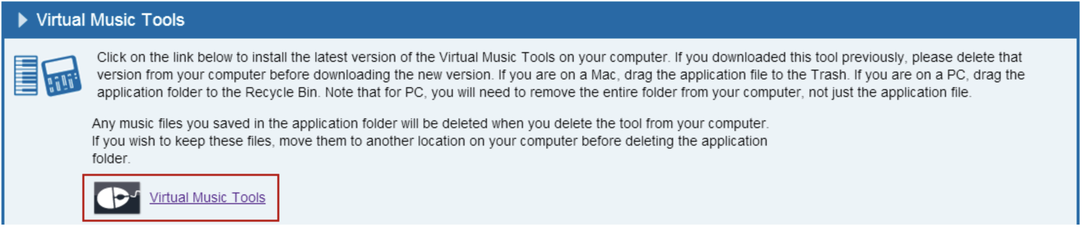 Virtual Music Tools: Introduction