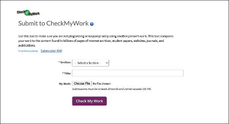 CheckMyWork