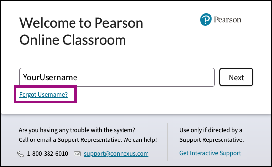 How to Log Into Pearson Online Classroom (Legacy Experience)